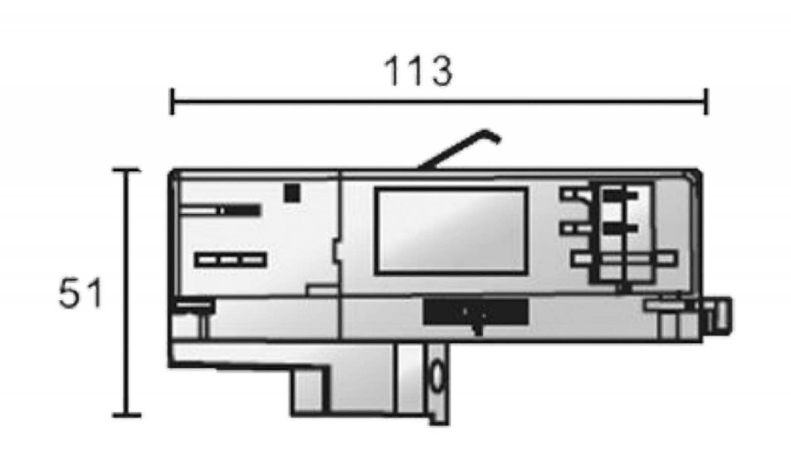 D-Line DALI 3-Phasen Adapter Weiß DEKO-LIGHT